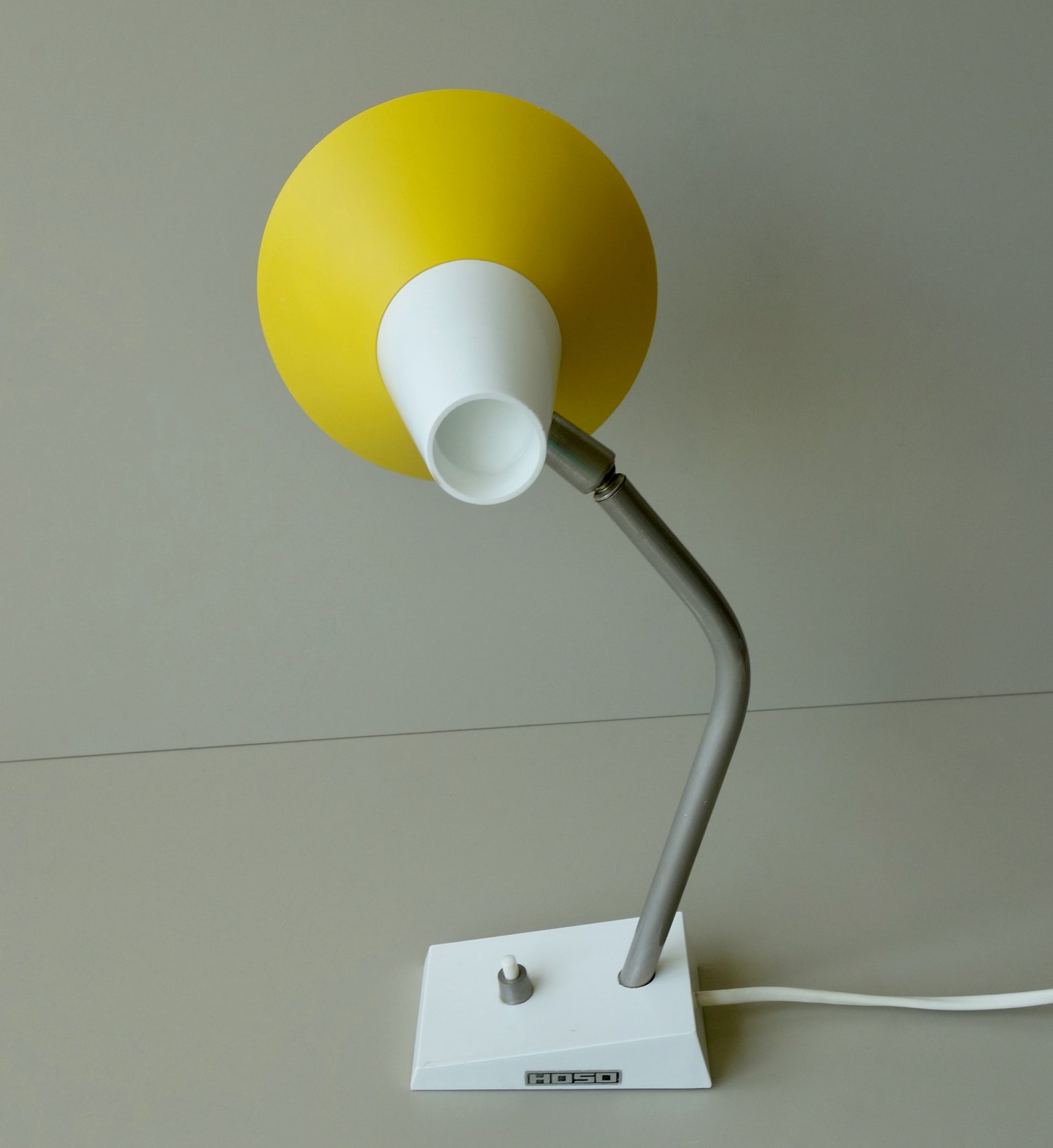Pretty White & Yellow Adjustable Table Working Desk Lamp Light - Etsy