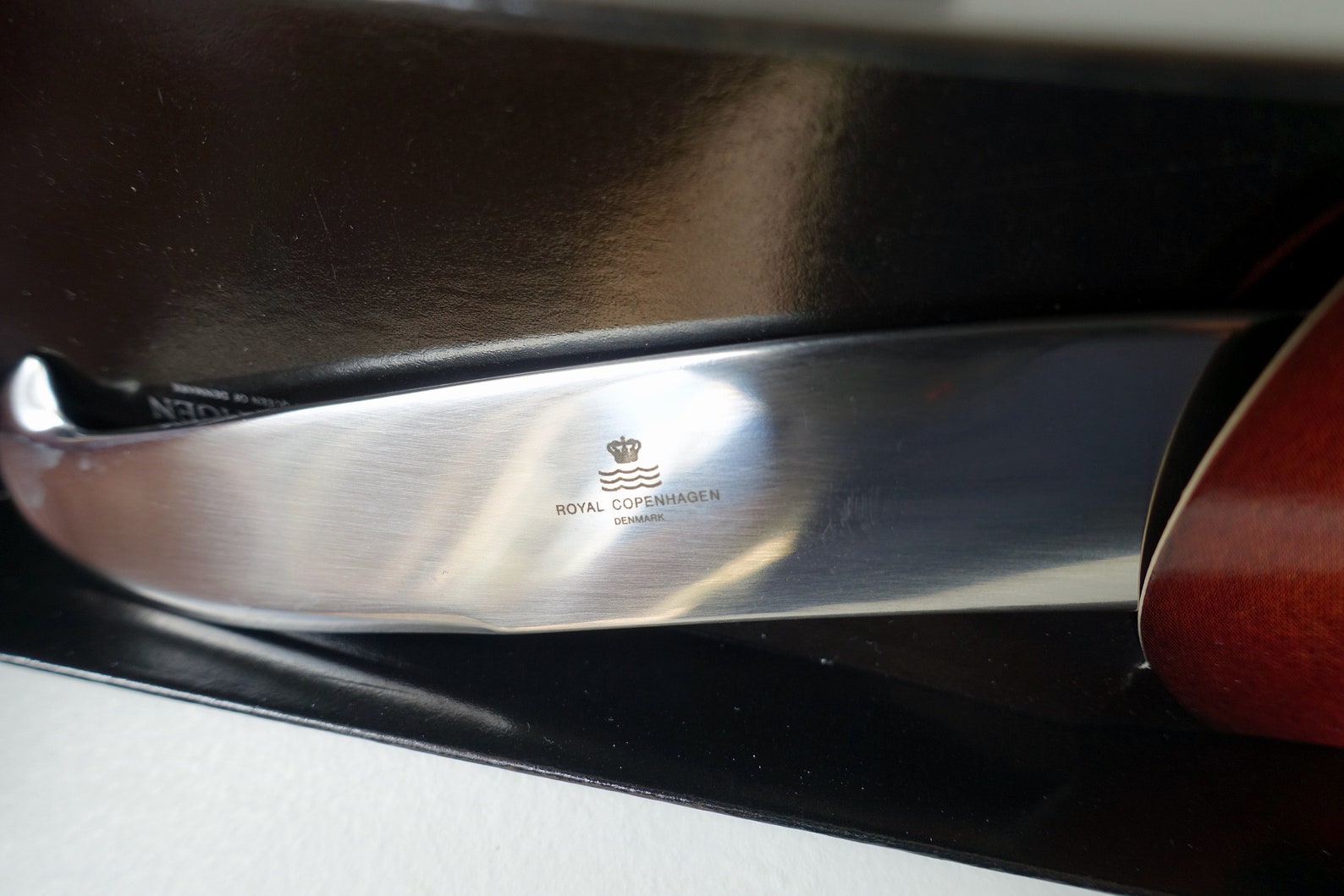 New Old Stock in Box Allan Scharff Fruit Knife Royal Copenhagen Georg ...