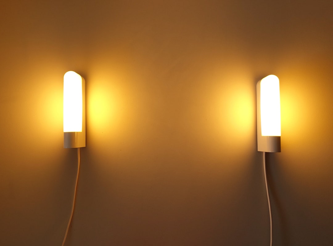 LAST ONE Lumiance Holland Chris Hiemstra Plani Acrylic Shade Wall Lamps ...
