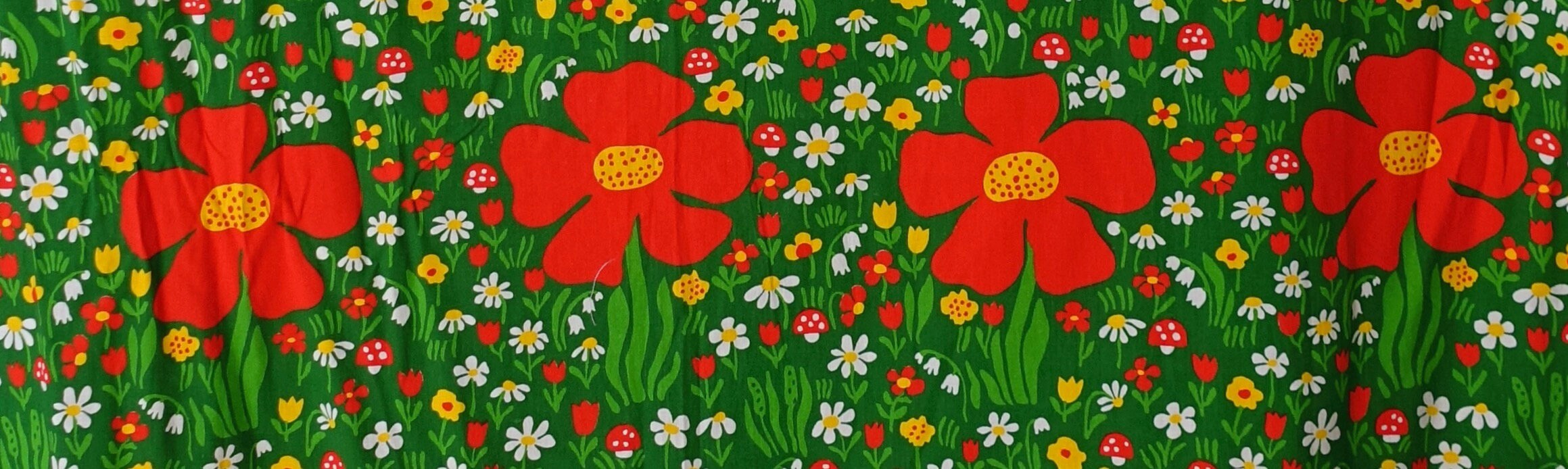 Exc. Condition Anna-lena Emdén IKEA Great Flower Patterned Large Piece ...