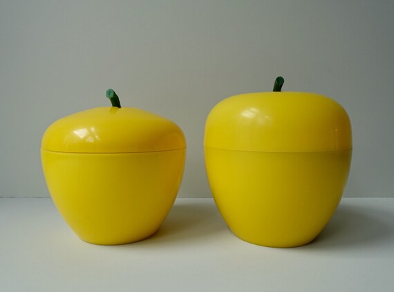 Yellow Tomato Plastic Ice Bucket Retro Barware 1970s Seventies - Etsy