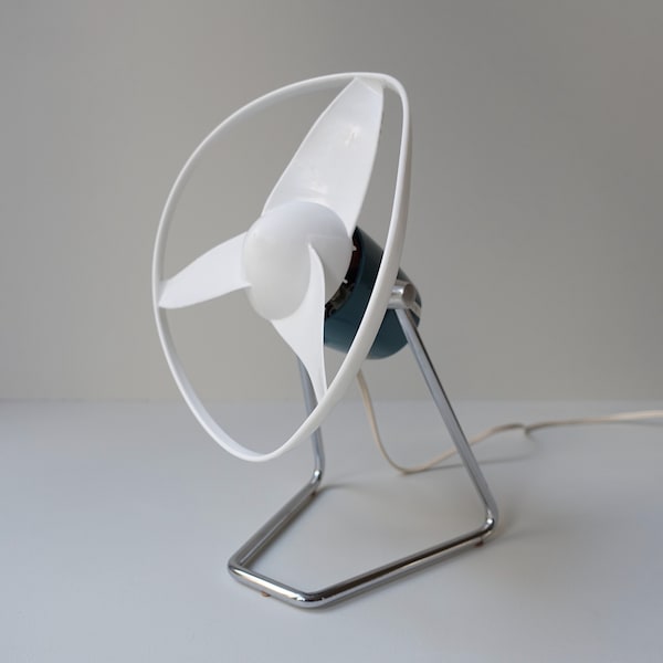 White Table Fan - Etsy