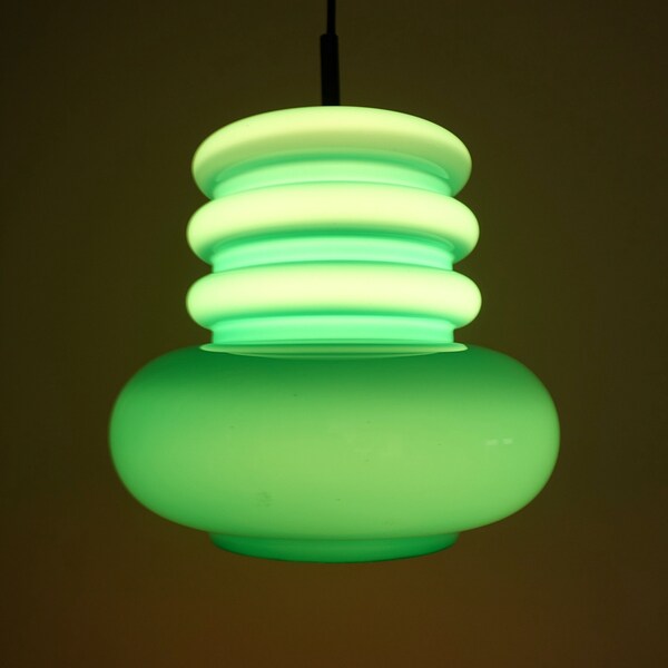 Green Pendant Light - Etsy