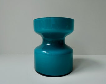 Green Glass Vase Swedish - Etsy