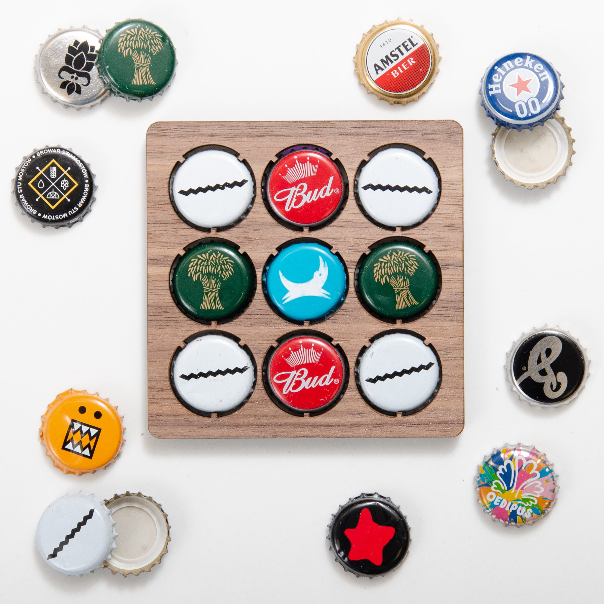 Beer Cap Coaster Beer Bottle Cap Coaster Gift Craft Beers - Etsy UK