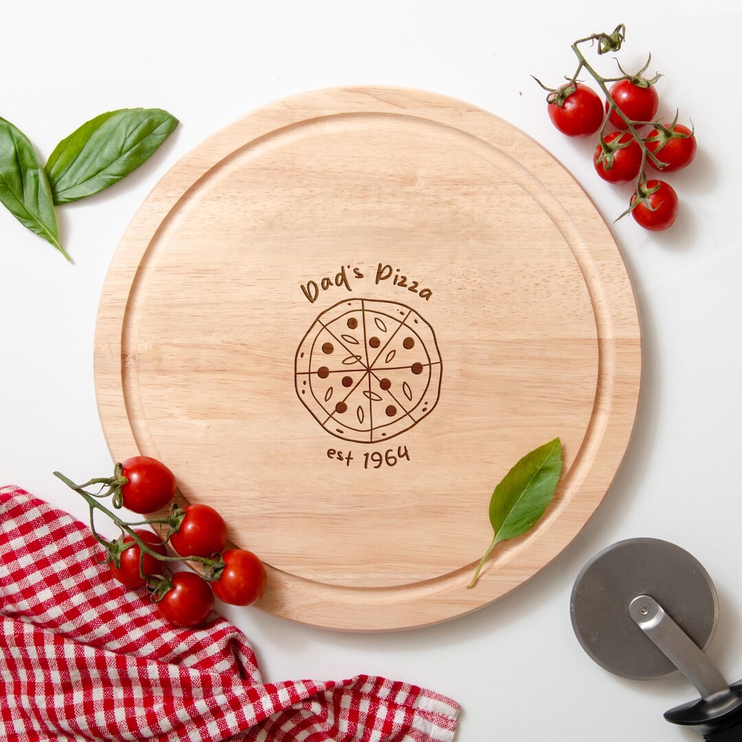 Personalised Pizza Board Pizza Chopping Board Pizza Slice Platter ...