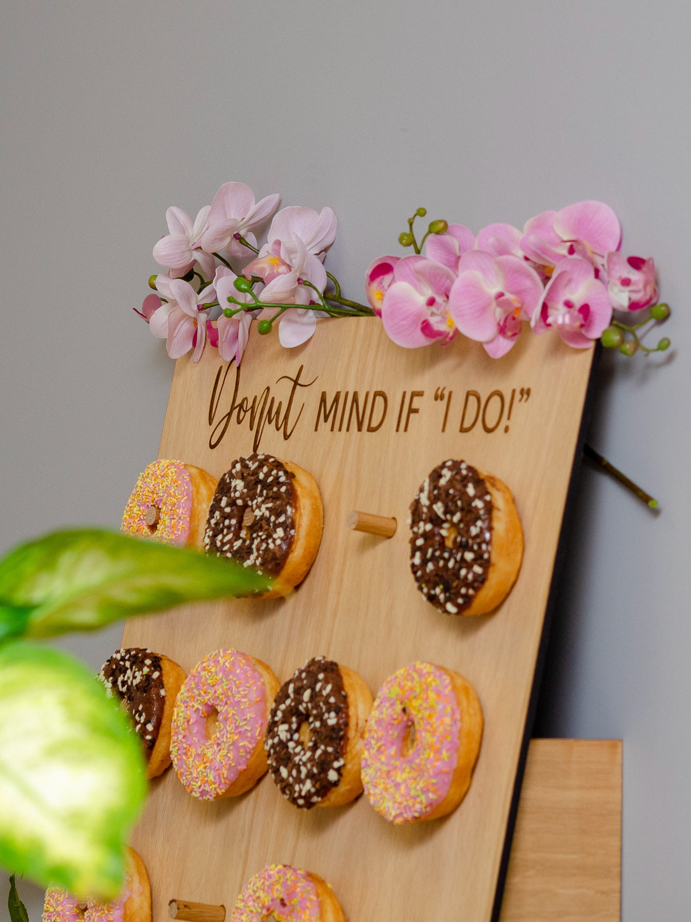 Donut Wall Display Board Wedding Doughnut Wall Sign Party - Etsy UK