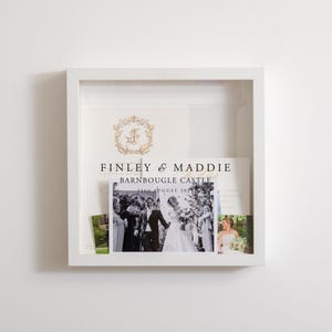 Wedding Keepsake Memory Box Frame | Personalised Gift for Couples - Etsy