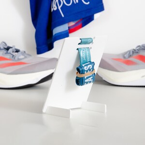 Medal Memory Display Stand Personalised Marathon Medal Display Stand ...