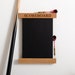 Personalised Chalkboard Wooden Scoreboard Games Room Chalkboard ...