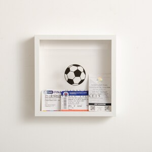 Personalised Football Tickets Memory Box | Team Keepsake | Picture ...