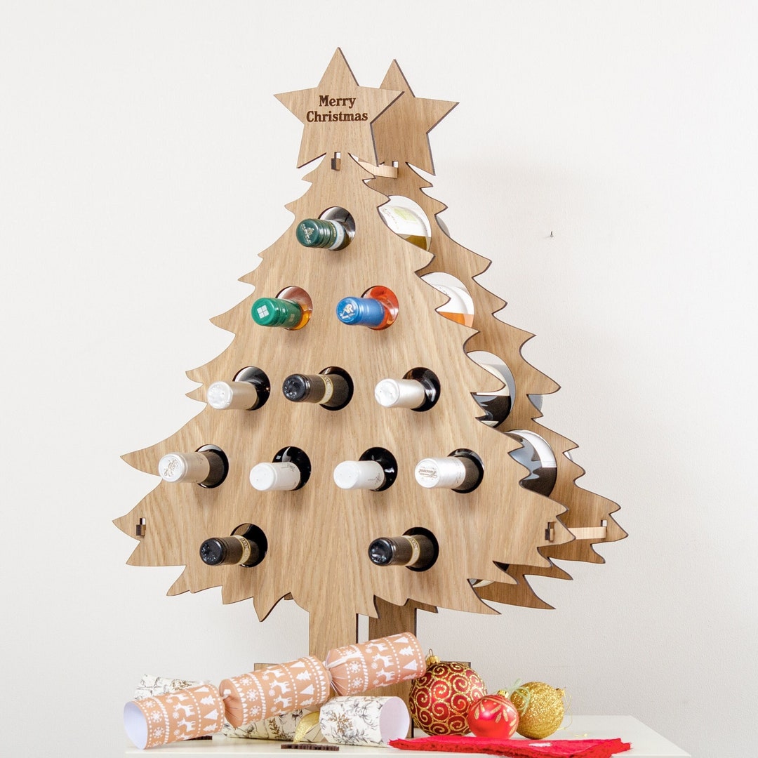 Advent Calendar for Wine Bottles Wooden Advent Calendar for Women ...
