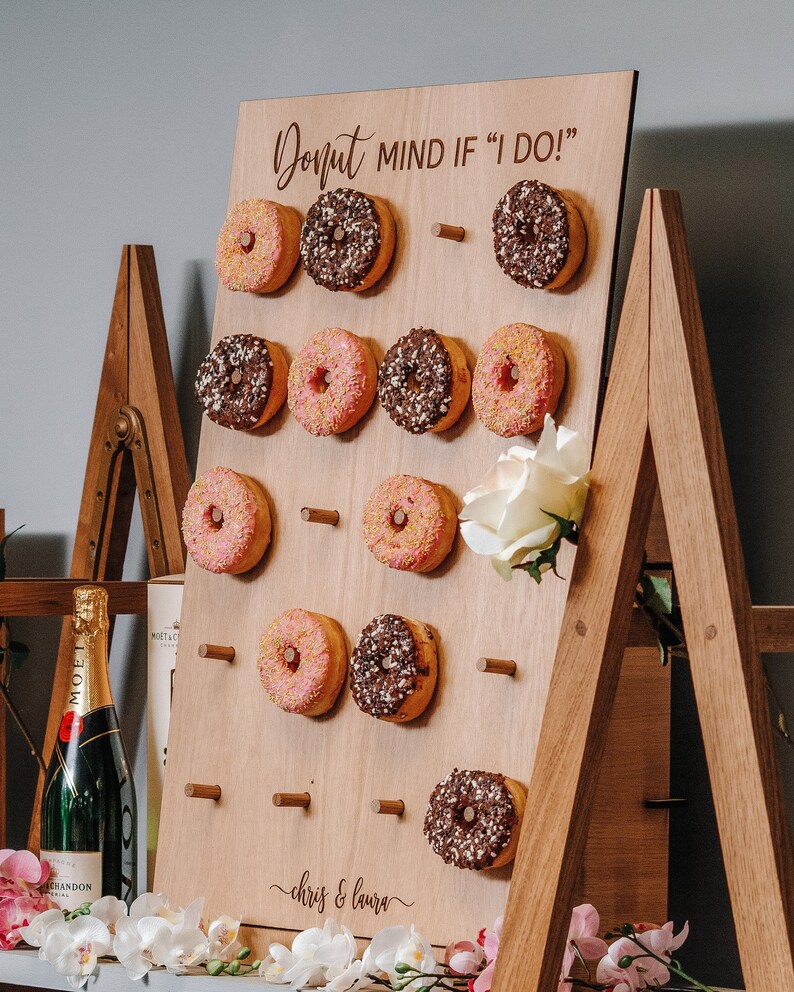 Donut Wall Display Board Wedding Doughnut Wall Sign Party - Etsy