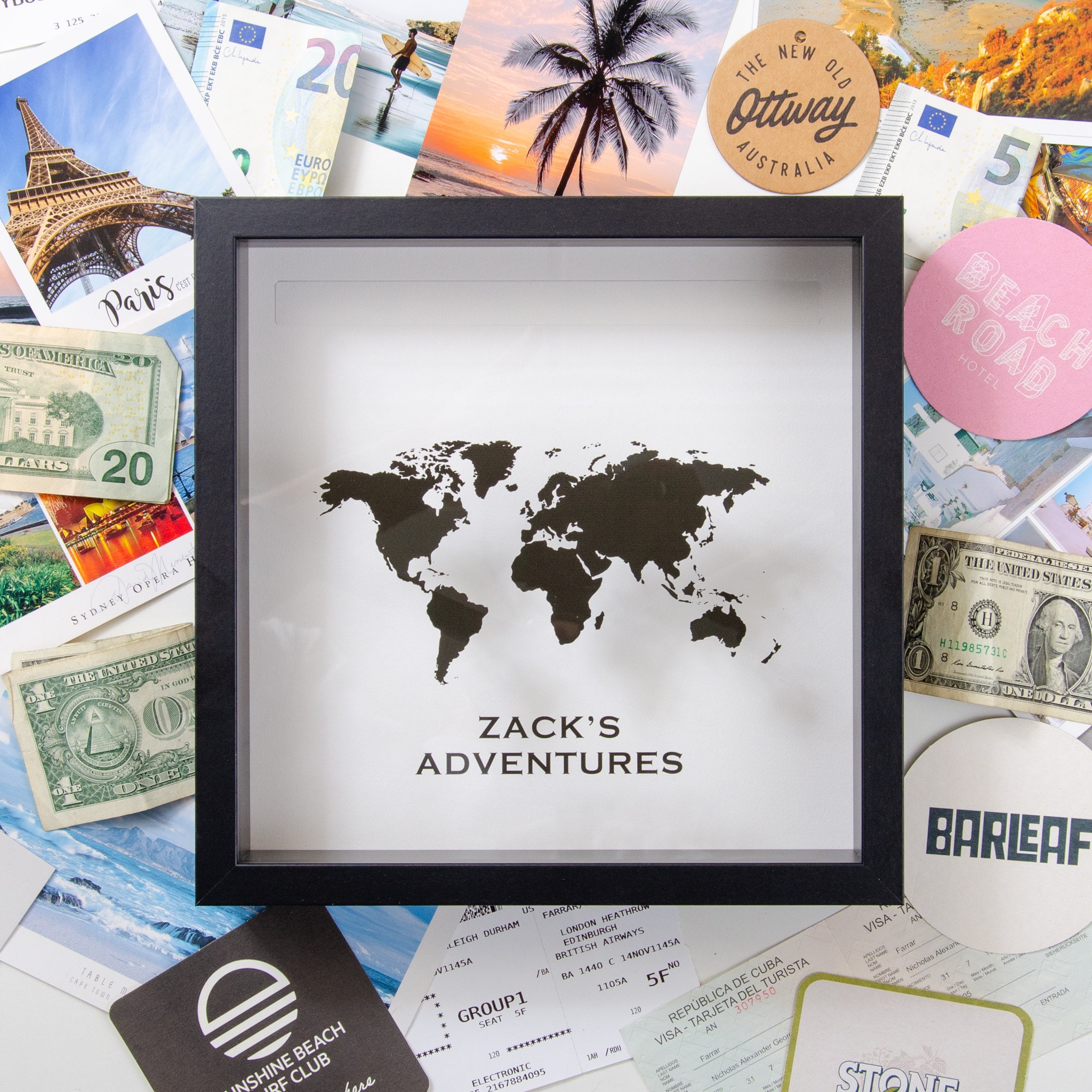 Ticket Memory Box Frame