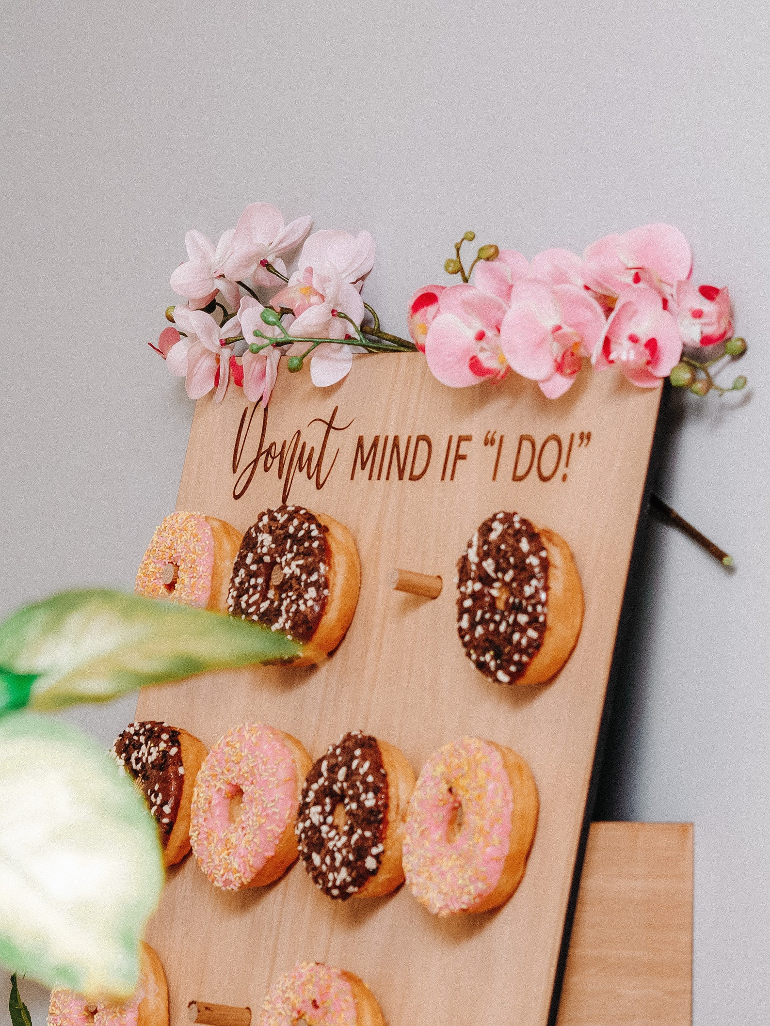 Donut Wall Display Board Wedding Doughnut Wall Sign Party - Etsy