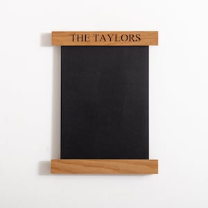 Personalised Chalkboard Wooden Scoreboard Games Room Chalkboard ...