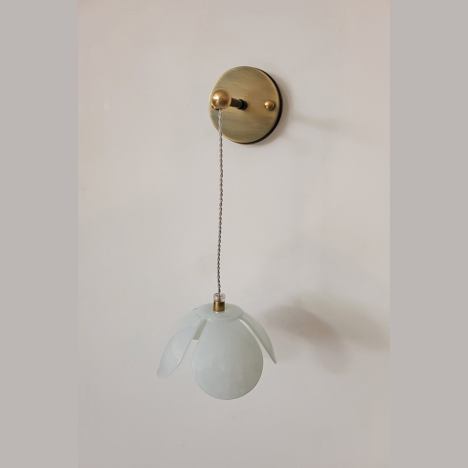 Flower Wall Light Sconce. Wall Lamp. - Etsy