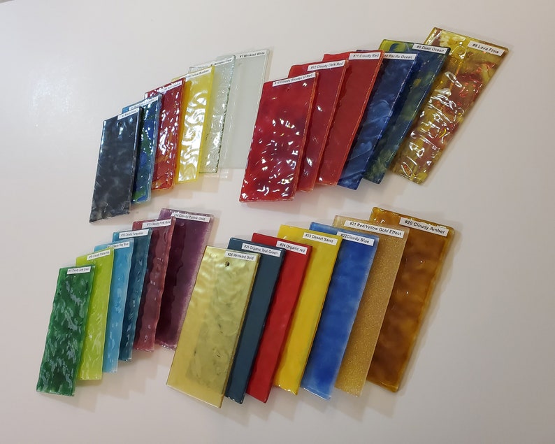 Sample Lighting Glass Tiles. Shipping Cost. - Etsy