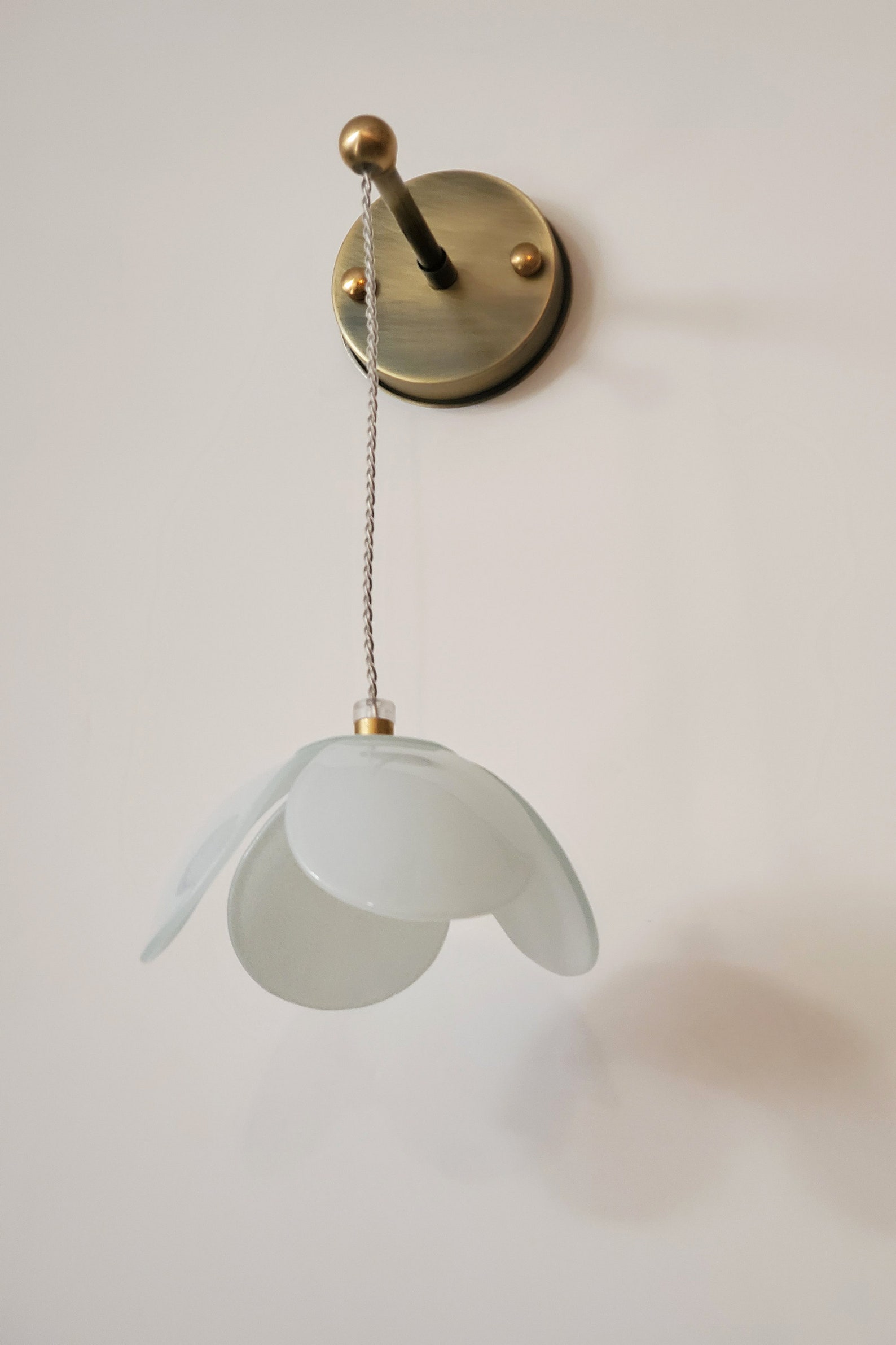 Flower Wall Light Sconce. Wall Lamp. - Etsy