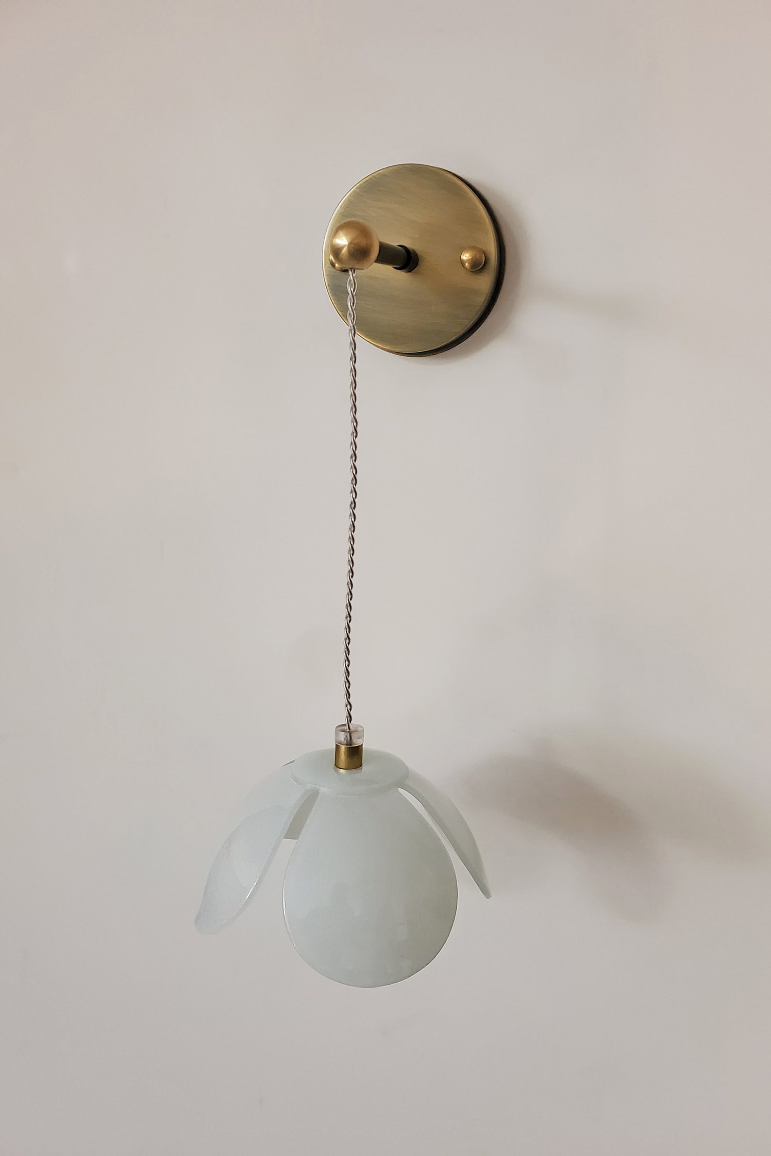 Flower Wall Light Sconce. Wall Lamp. | Etsy