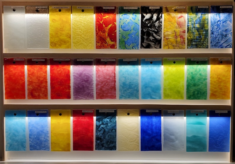 Glass Samples for Lighting. Shipping Cost. - Etsy