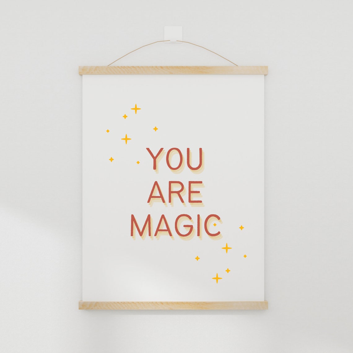 You Are Magic Poster, Kids Boho Print, Magical, Fairytale ...