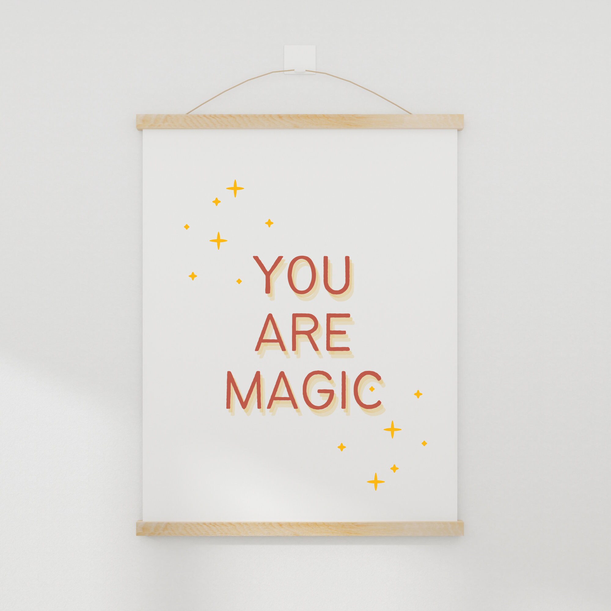 You Are Magic Poster, Kids Boho Print, Magical, Fairytale ...