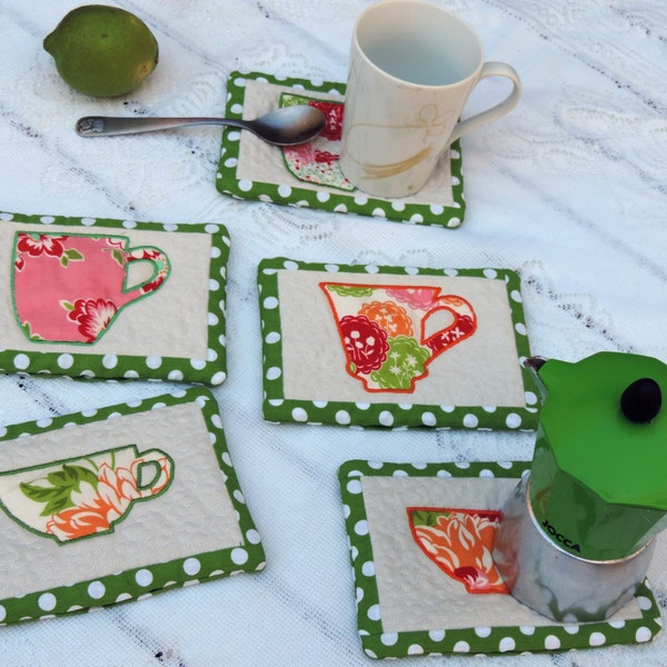 In the Hoop Mug Rug - Etsy