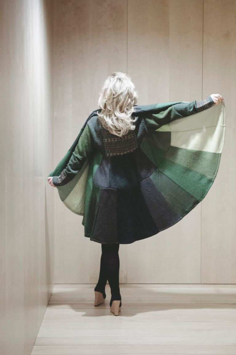 Cardigan Woman THE DARK FOREST Handmade Upcycled Clothing by - Etsy