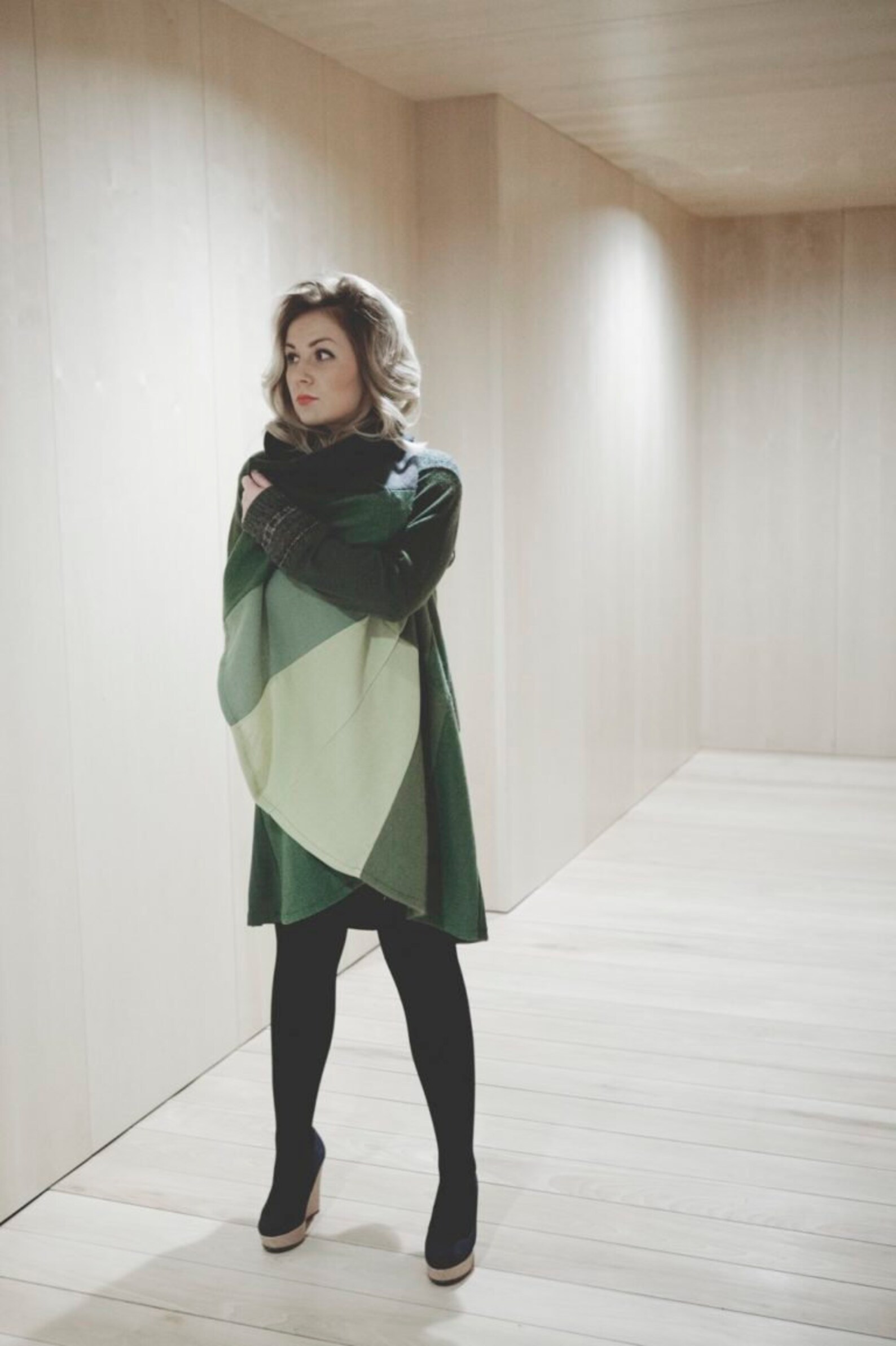Cardigan Woman THE DARK FOREST Handmade Upcycled Clothing by - Etsy