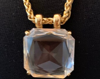 Large Square Pendant | Etsy