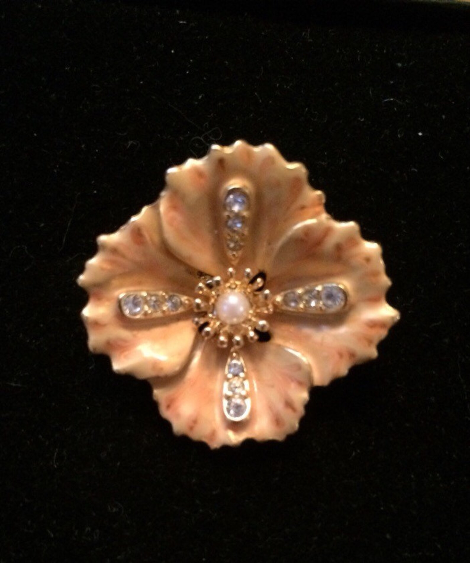 Joan Rivers Flower Pendant / Brooch / Pin - Etsy