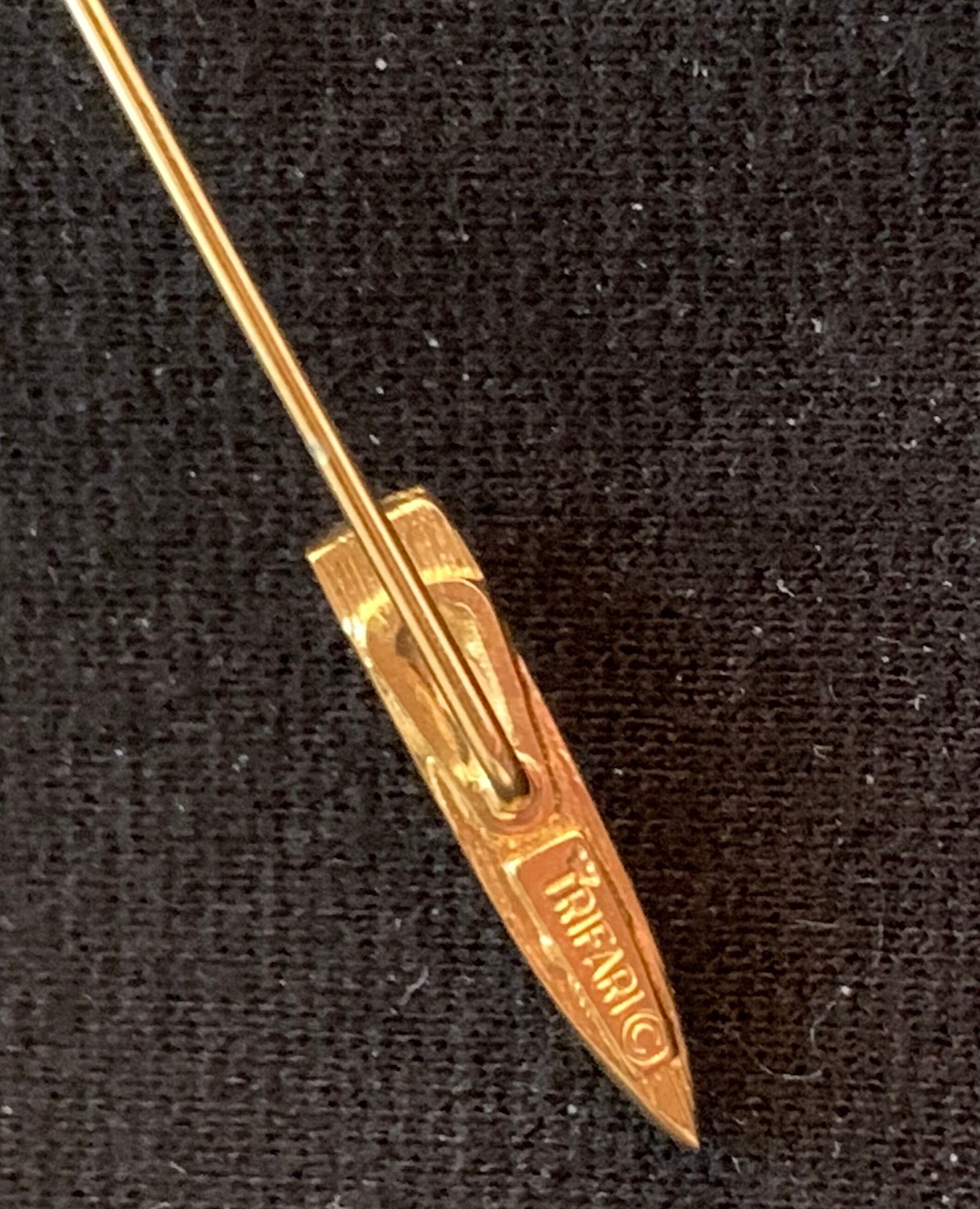 Crown Trifari Sword Stick Pin - Etsy