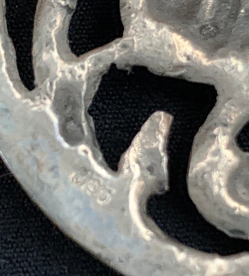 Victorian Silver Devil Brooch / Pin and Coordinating Earrings - Etsy