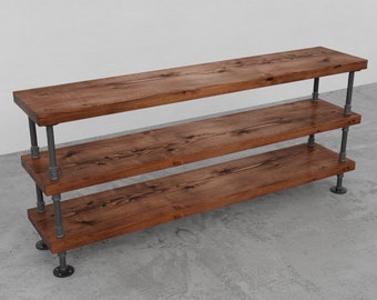 Industrial Pipe Tv Stand - Etsy