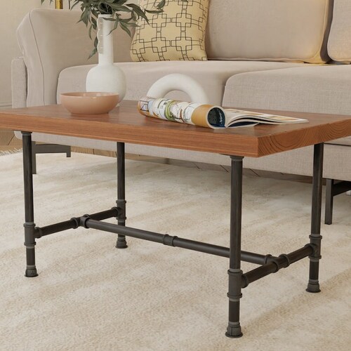 Wood and Pipe Console Table Rustic Console Table Modern - Etsy