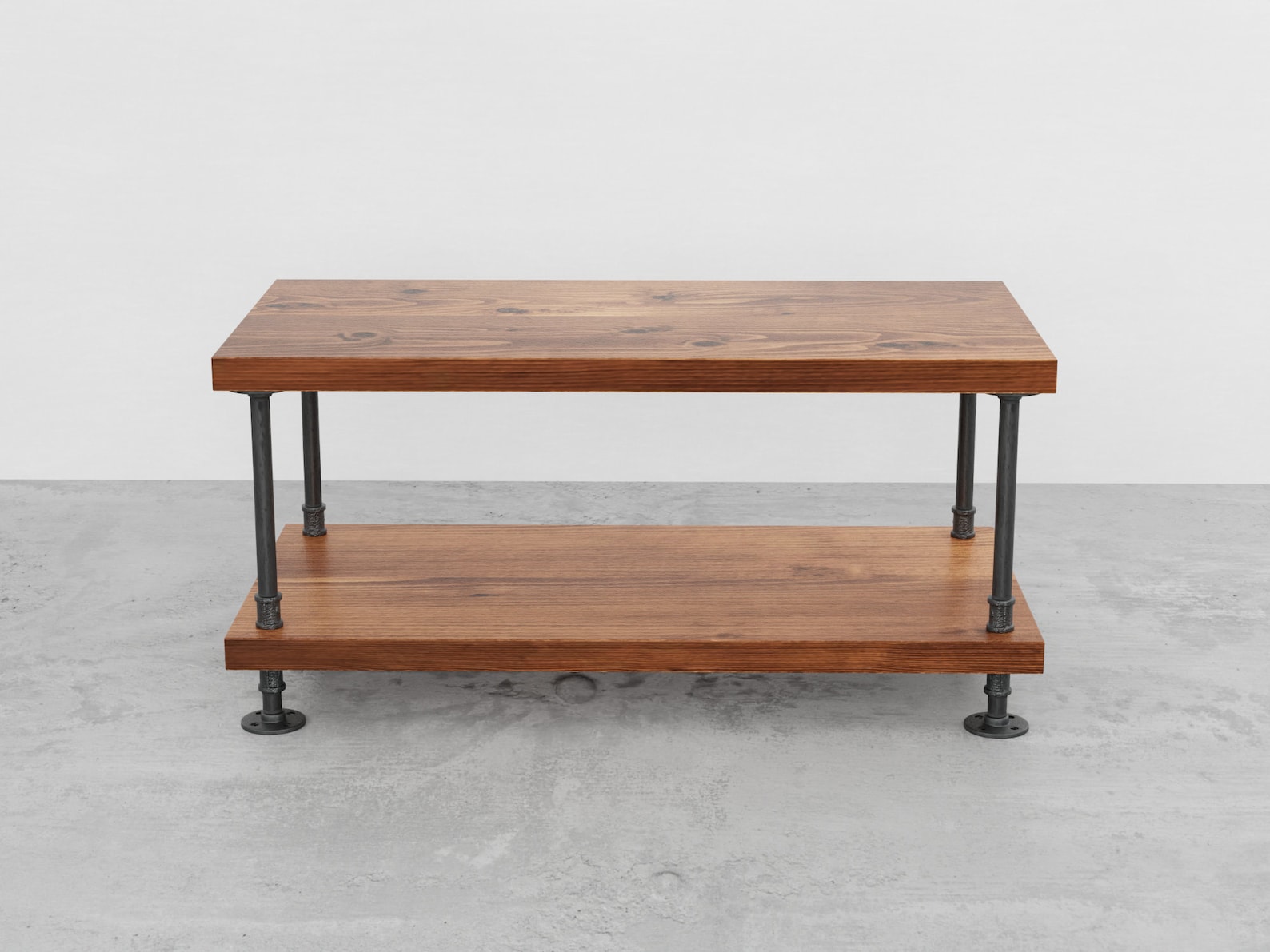 Industrial Pipe and Wood Coffee Table || Rustic Coffee Table ...