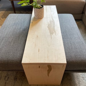 Ottoman Sled || Ottoman Coffee Table Tray || FREE SHIPPING || Coffee ...