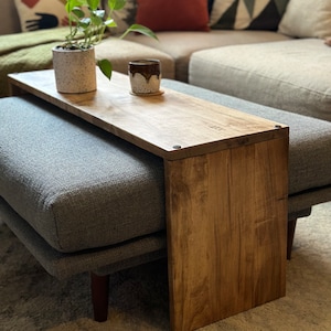 Ottoman Sled || Ottoman Coffee Table Tray || FREE SHIPPING || Coffee ...