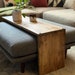 Ottoman Sled || Ottoman Coffee Table Tray || FREE SHIPPING || Coffee ...