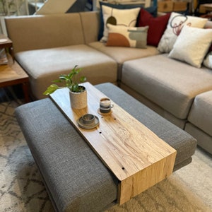 Ottoman Sled || Ottoman Coffee Table Tray || FREE SHIPPING || Coffee ...