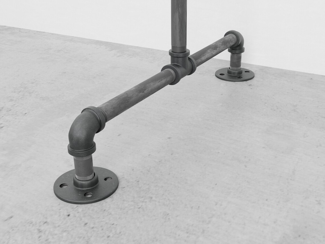 Rustic Industrial Pipe Clothing Rack Industrial Garment - Etsy Canada