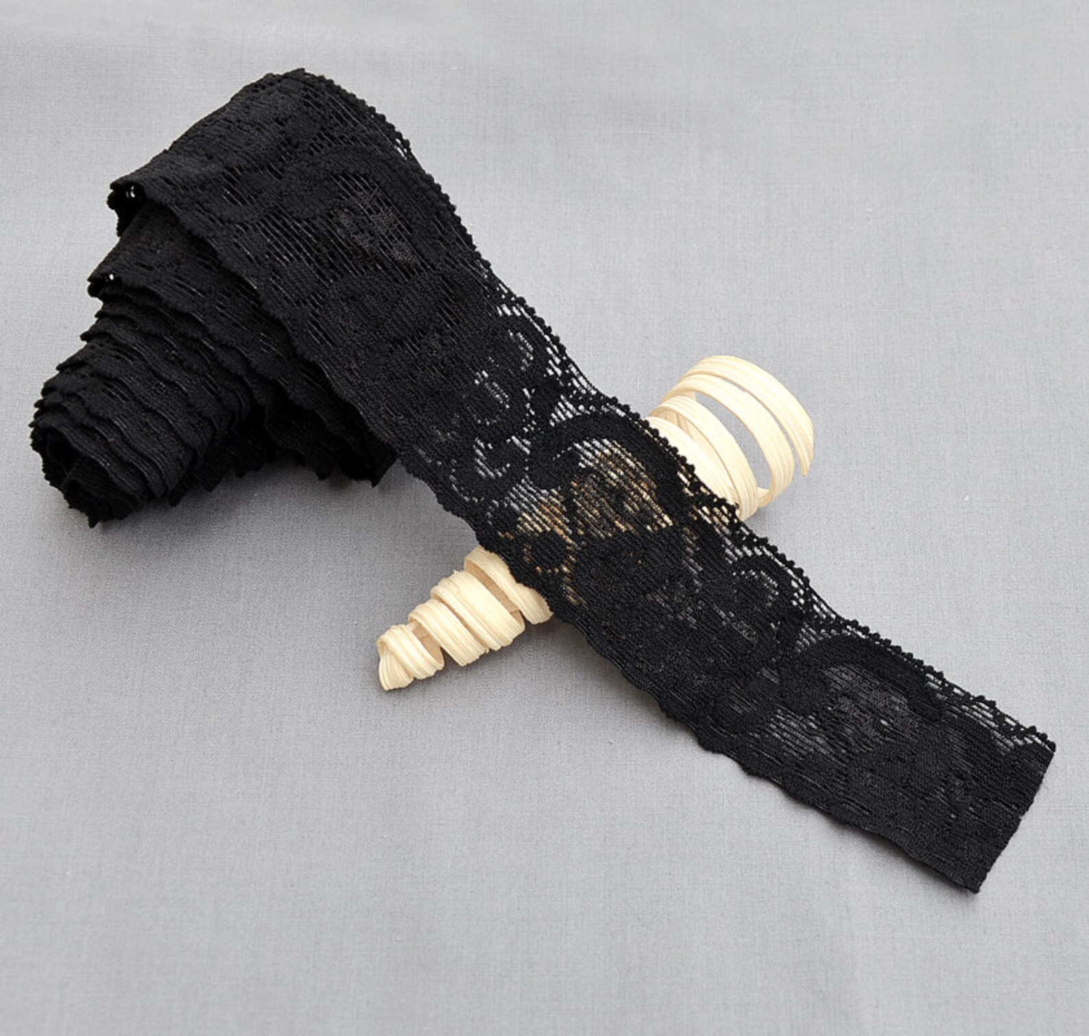 5 Yards Black Elastic Lace Stretch Lace Elastic Lace Trim - Etsy