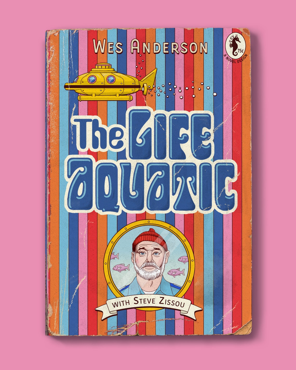 The Life Aquatic Book Cover Print - Etsy