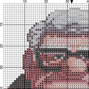 PDF Cross Stitch Pattern - 0075.carl (up) - INSTANT DOWNLOAD - Etsy