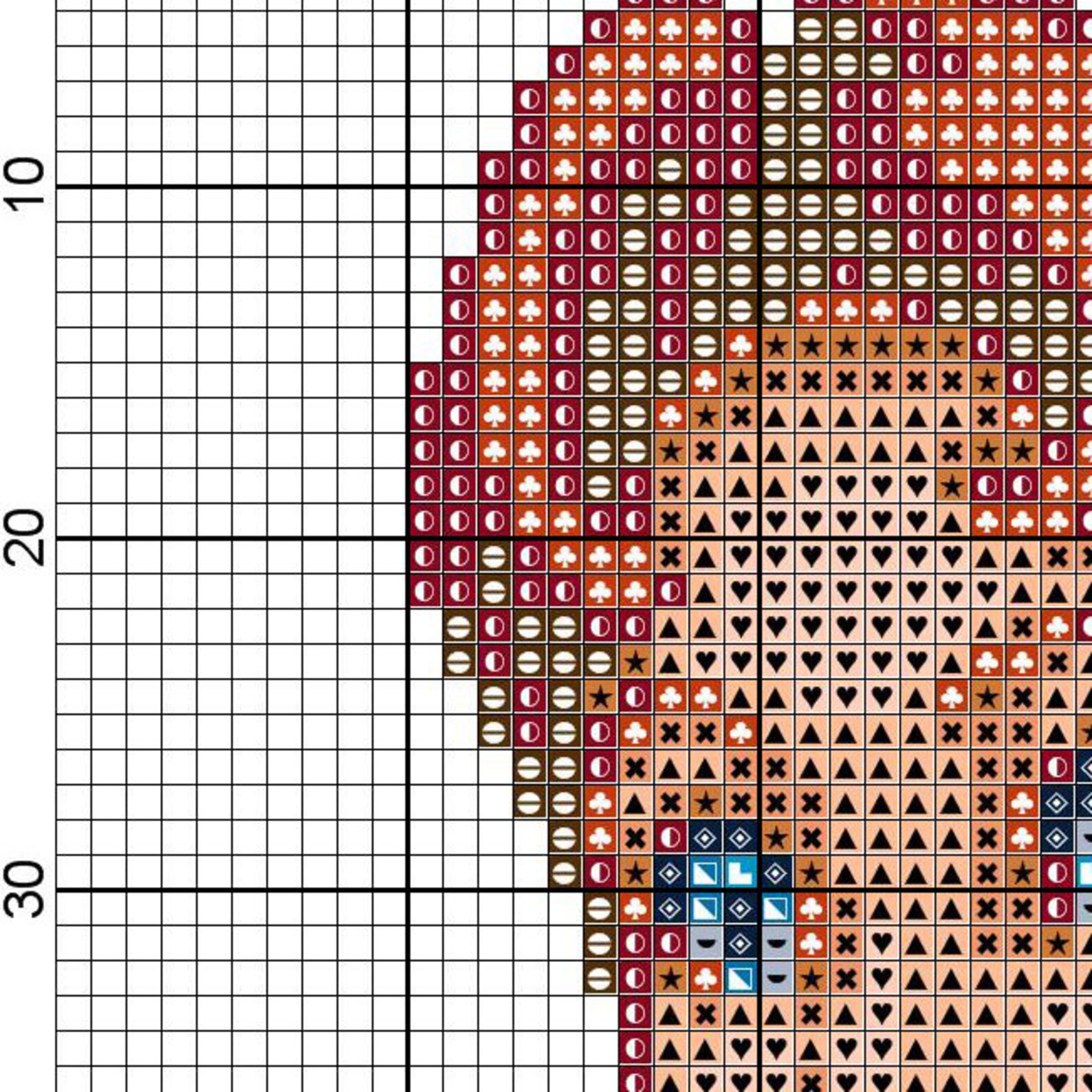PDF Cross Stitch Pattern - 0028.wendy ( Peter Pan ) - INSTANT DOWNLOAD ...