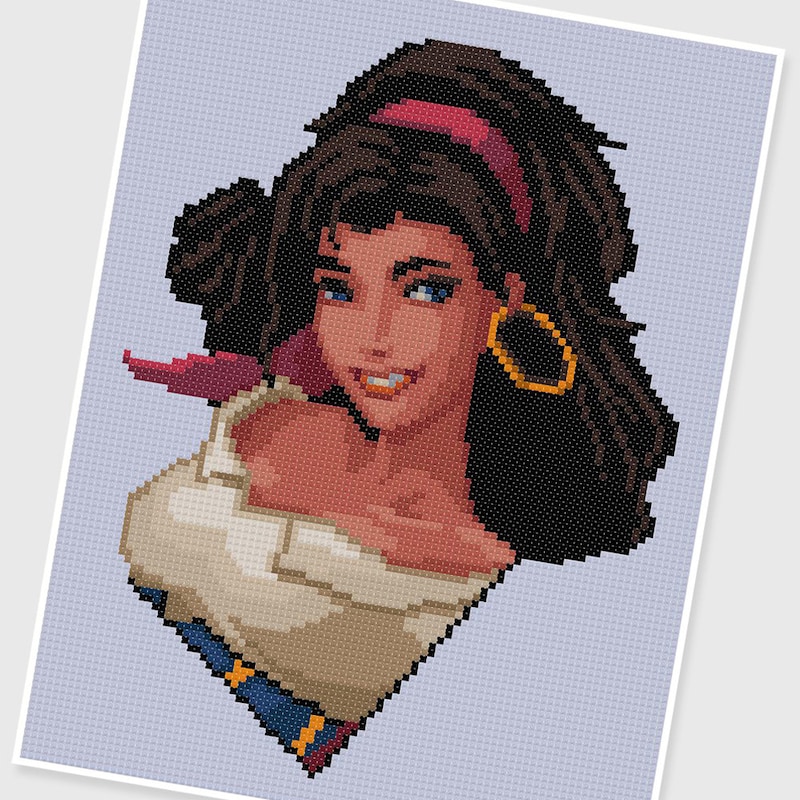 Cross With Esmeralda - Etsy UK