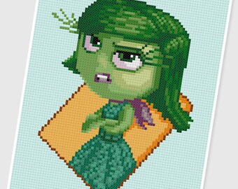 PDF Cross Stitch Pattern 0032.inside Out INSTANT DOWNLOAD | Etsy