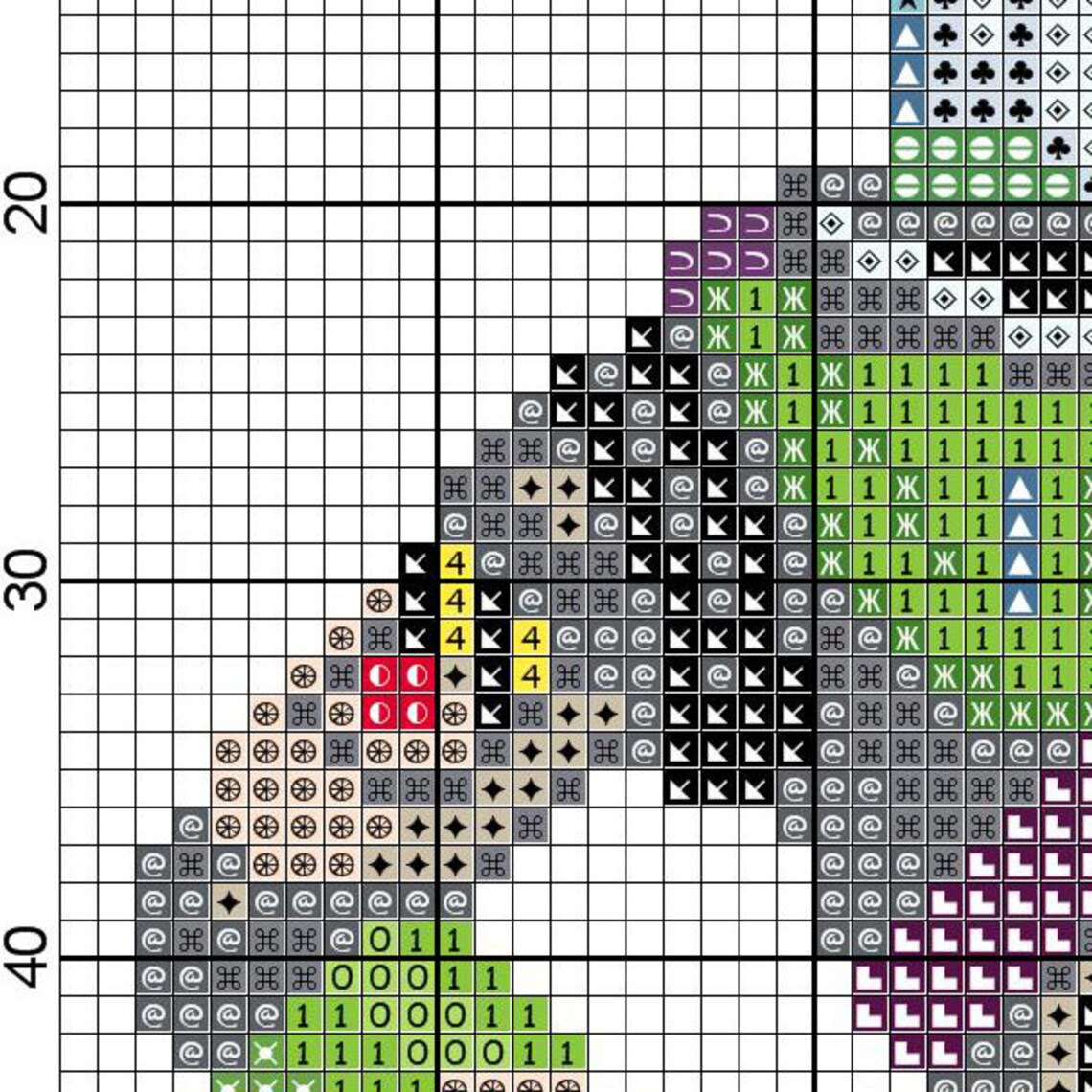 PDF Cross Stitch Pattern - Toy Story - INSTANT DOWNLOAD - Etsy