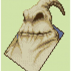 PDF Cross Stitch Pattern 0249.oogie Nightmare Before - Etsy